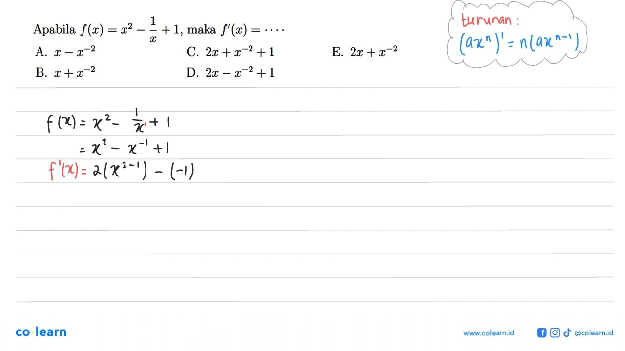 Apabila F X 1 x 1 Maka F x A X 1 x B X 1 apabila-f-x-1-x-1-maka-f-x-a-x-1-x-b-x-1