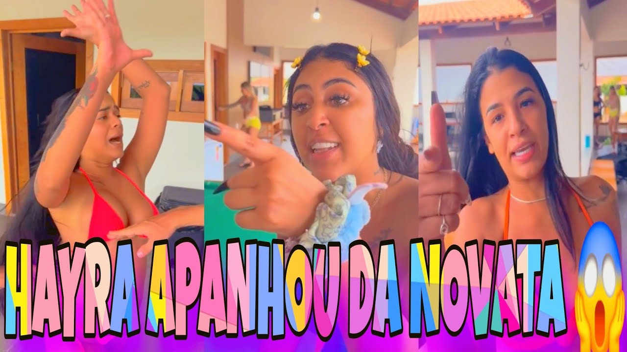 C0nfusÃ0 😱 Hayra Ap4nh0u Da Novata E Foi Pra C1ma De Isabel 😱 Por Causa