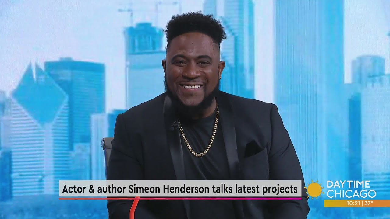 Actor & author Simeon Henderson talks latest projects - YouTube