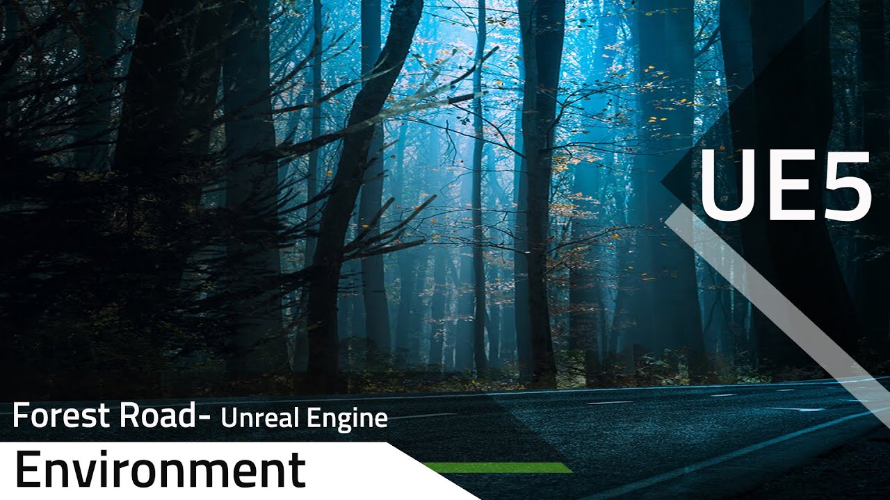 UE5 Forest Road Live - 3ds Max - Unreal Engine 5 #Unrealengine5 #3dsmax ...