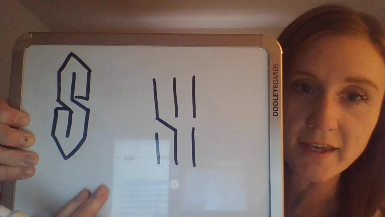 Block letter s- learn to draw - YouTube