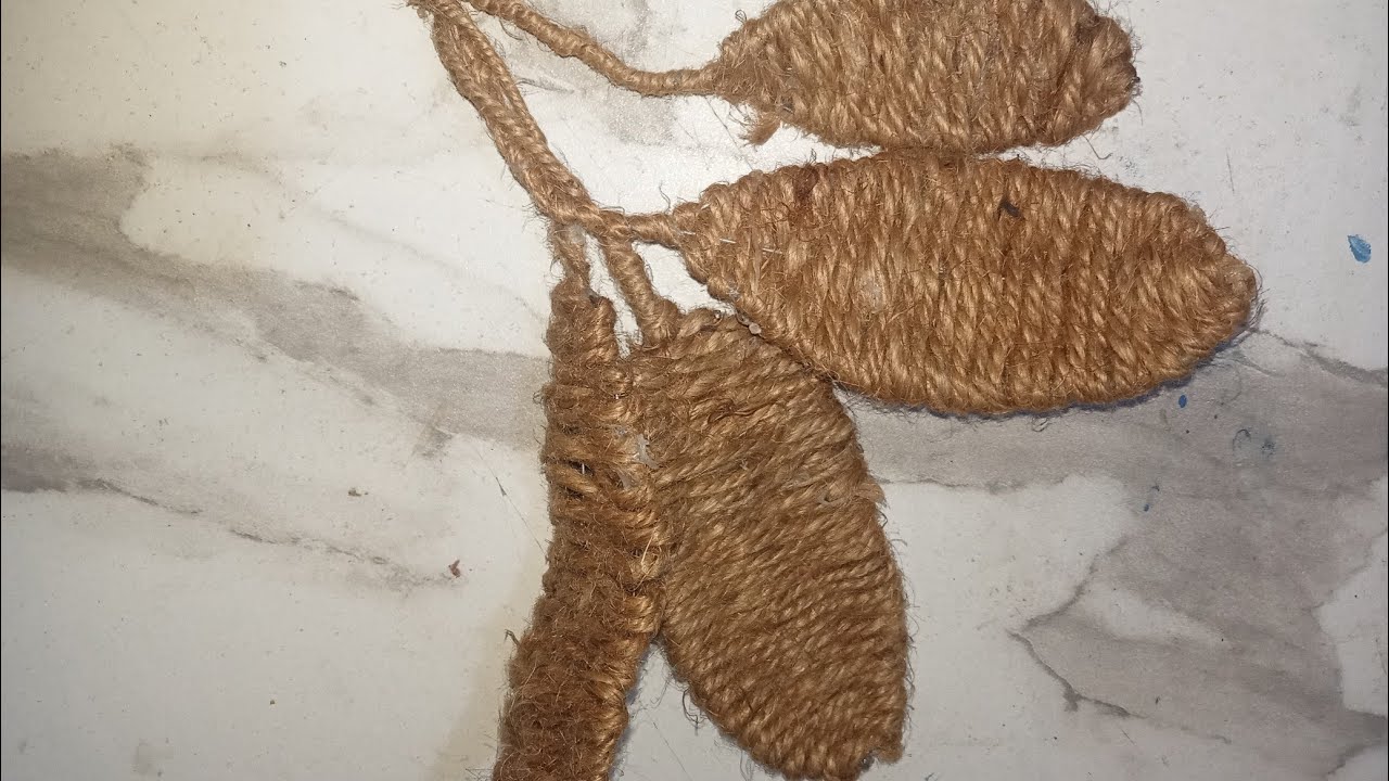 Jute Craft ideas For Home Decoration Full Tutorial - YouTube