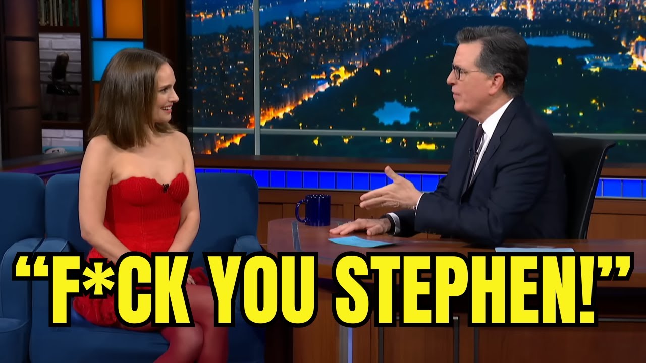 Natalie Portman Walks Off Stephen Colbert’s Show After Heated Clash ...