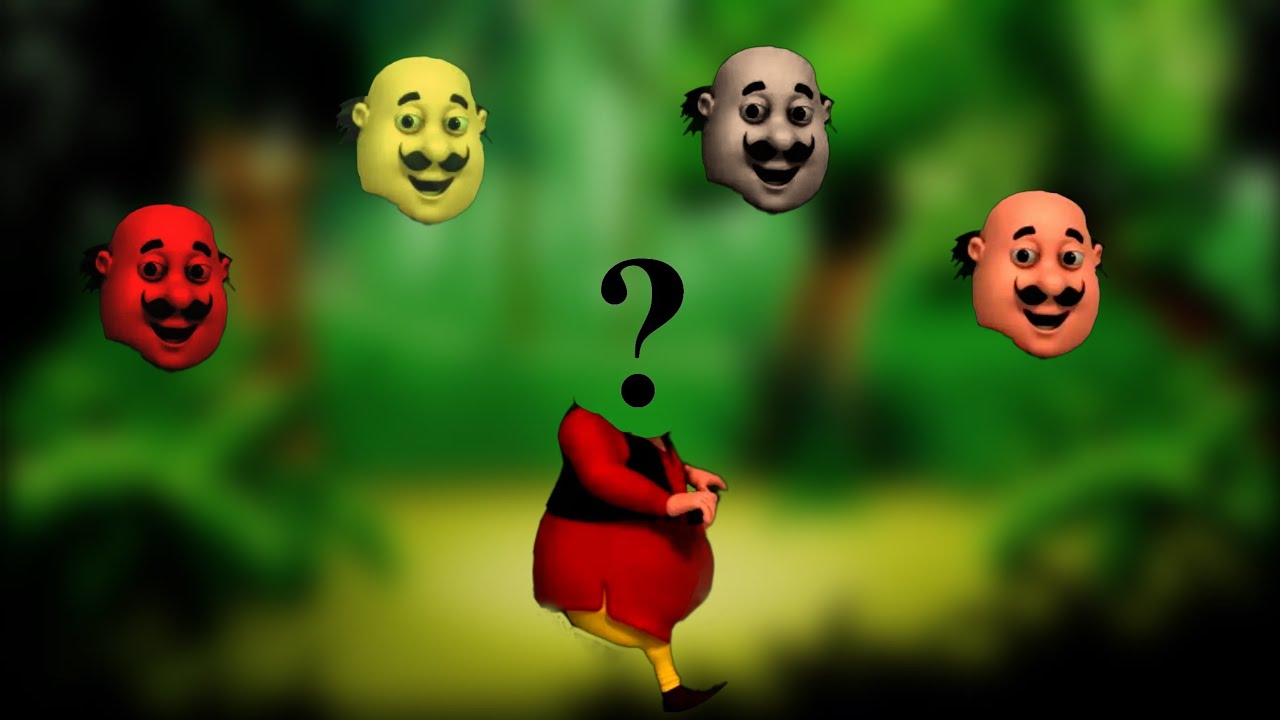 Motu Patlu Quiz🤔 | Learn about colours | Mind games for kids | Motu ...