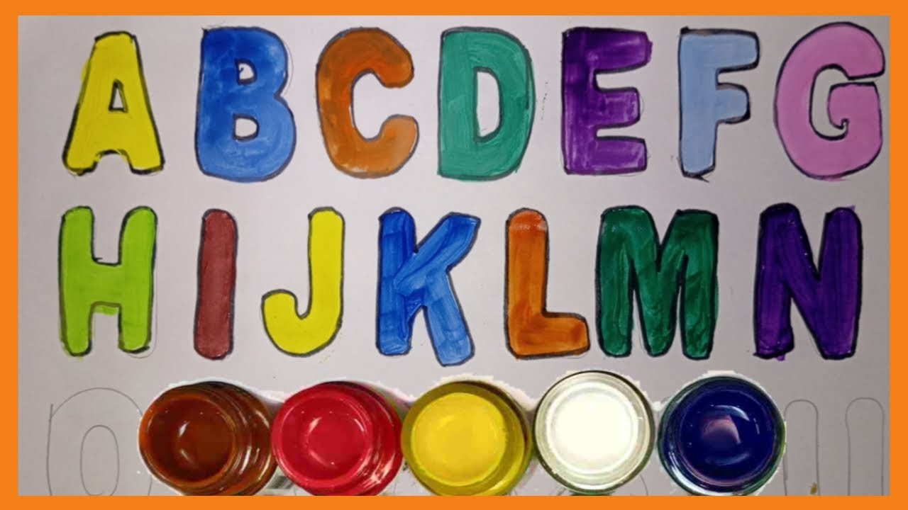 ABC Painting for Kids | Fun Alphabet Art Activity | Learn & Paint ...