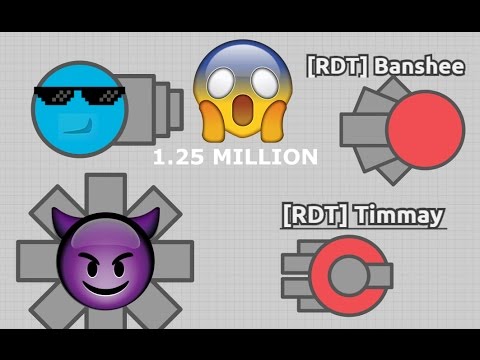1.25 MILLION WITH PREDATOR!!? Diep.io SETTING RECORDS! - YouTube