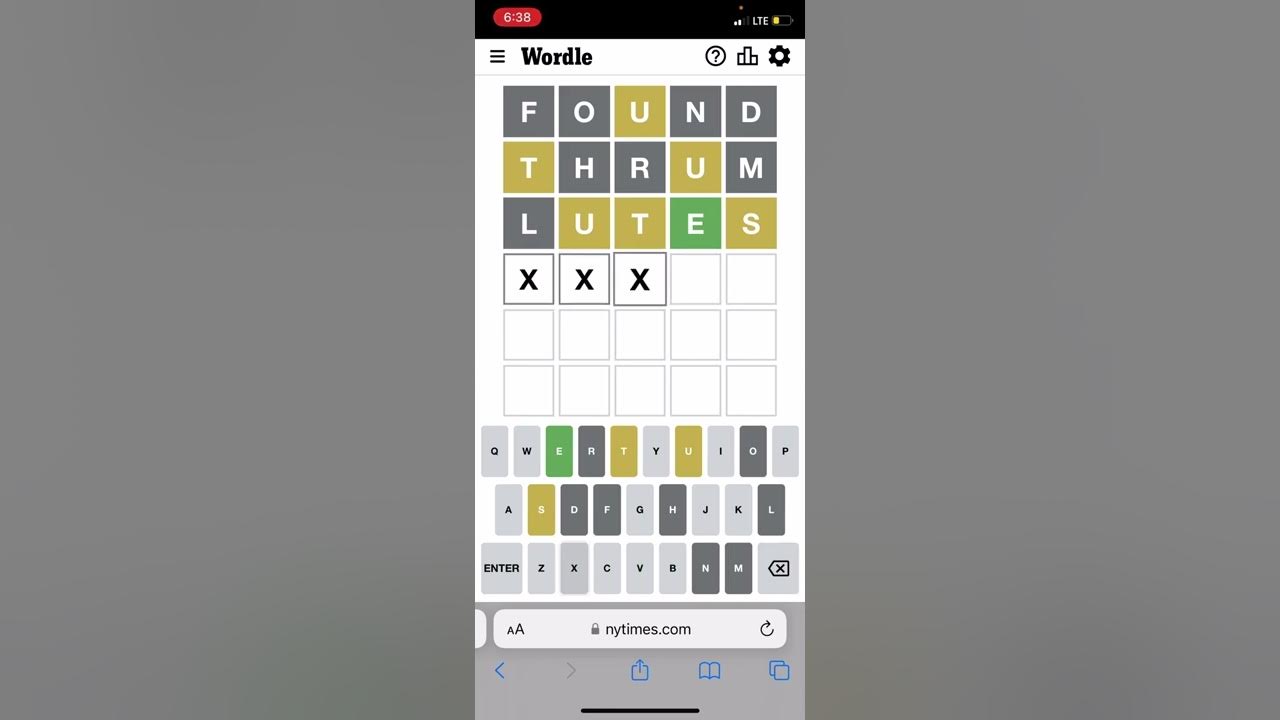 Wordle Playthrough July 29, 2022 #wordle (Hard Mode) - YouTube