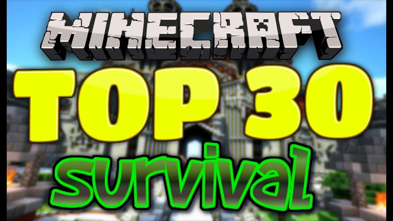 TOP 30 POLSKICH serwerów SURVIVAL!! - YouTube