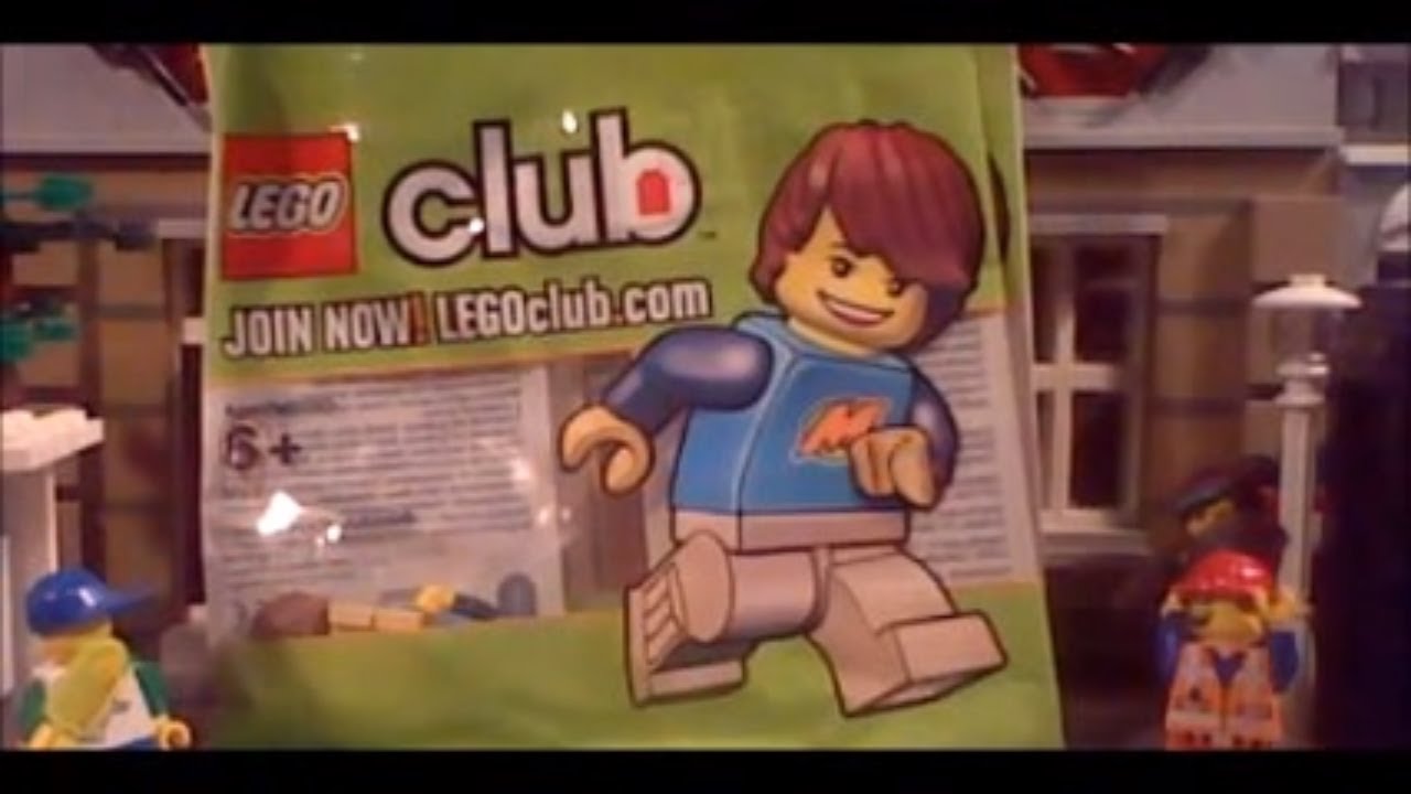 Rare LEGO Club Exclusive MAX Minifigure Unbaging & Review! (Lego Club's ...