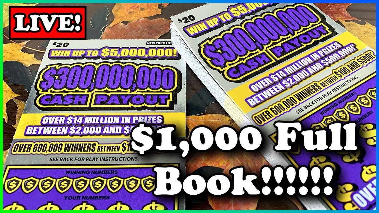 $1,000 Full Book $300,000,000 Cash Payout! - YouTube