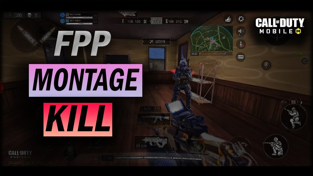 Call Of Duty FPP Montage Kill // NightKing Gamers - YouTube