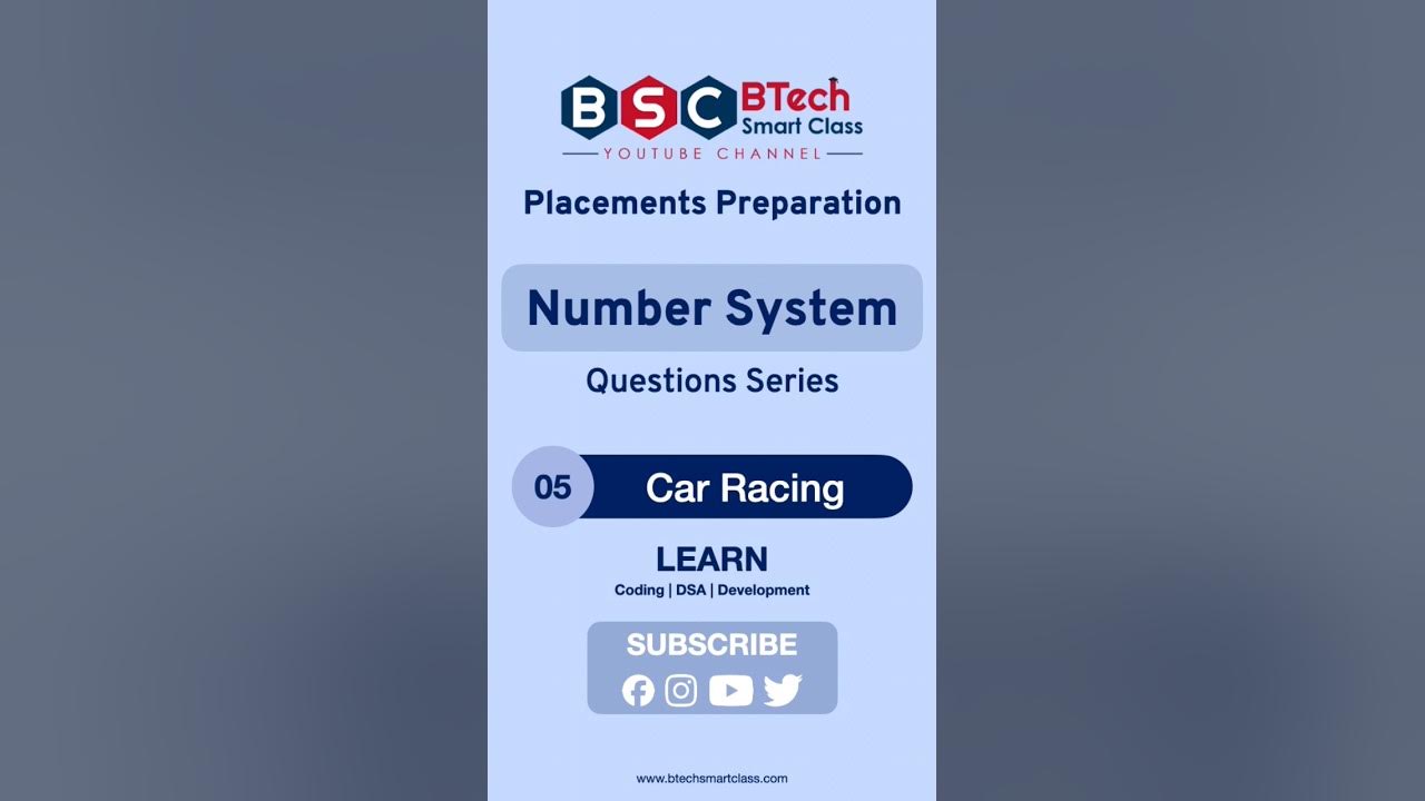 Placements Preparation Number System 05 Coding Interview Prep Codinginterview Algorithm