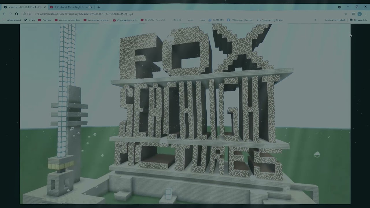 fox searchlight pictures logo under the water a minecraft - YouTube