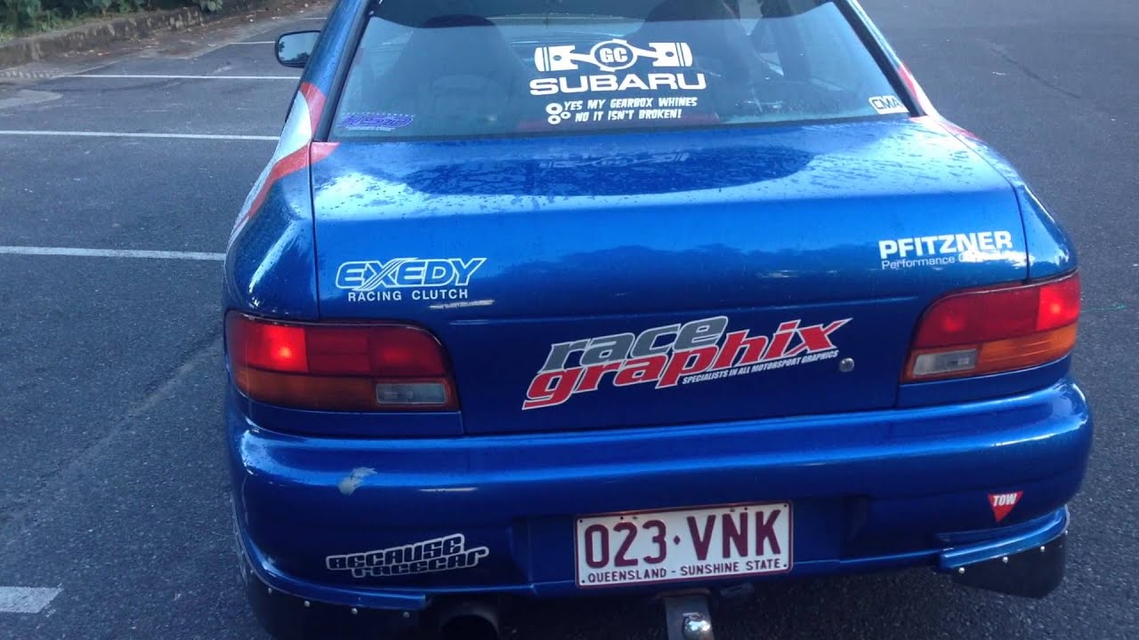 WRX Clubspec EVO 2 STI Running Gear - YouTube