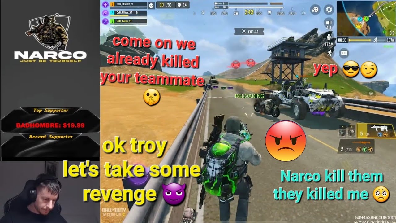 CoD Narco takes revenge of Troy member from this squad 🤬| CoD Narco ...