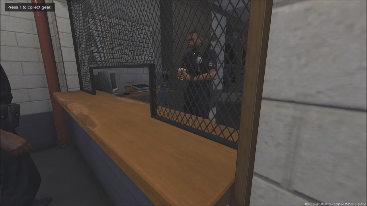 GTA 5 PC - LSPDFR - LSPD Police Station Armory - YouTube