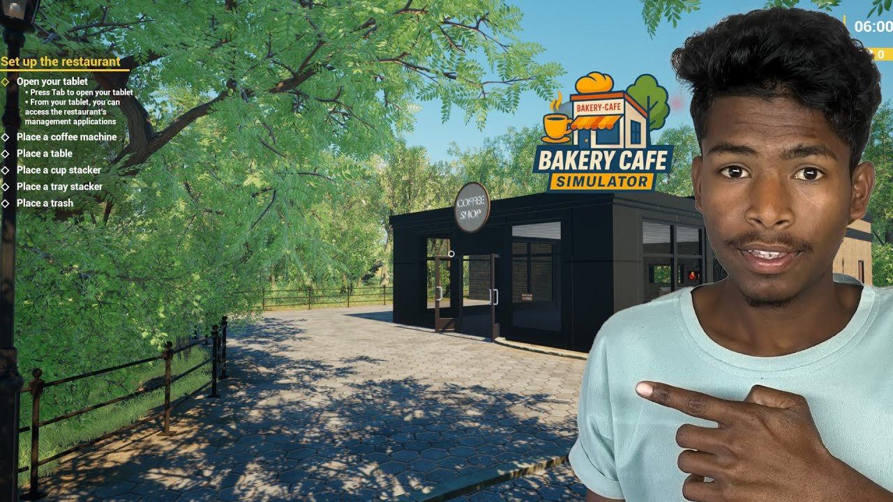 Bakery Cafe Simulator Gameplay | Apna Cafe Kaise Banaye? 😍 - YouTube