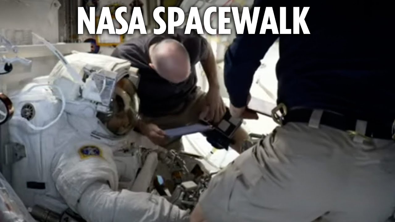 LIVE: NASA astronauts perform spacewalk to complete upgrades on the ...