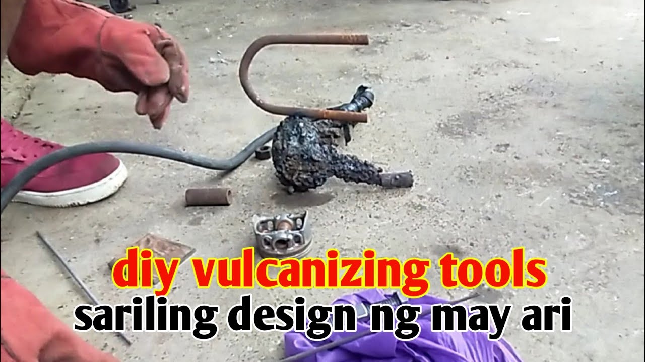 diy vulcanizing tools - YouTube