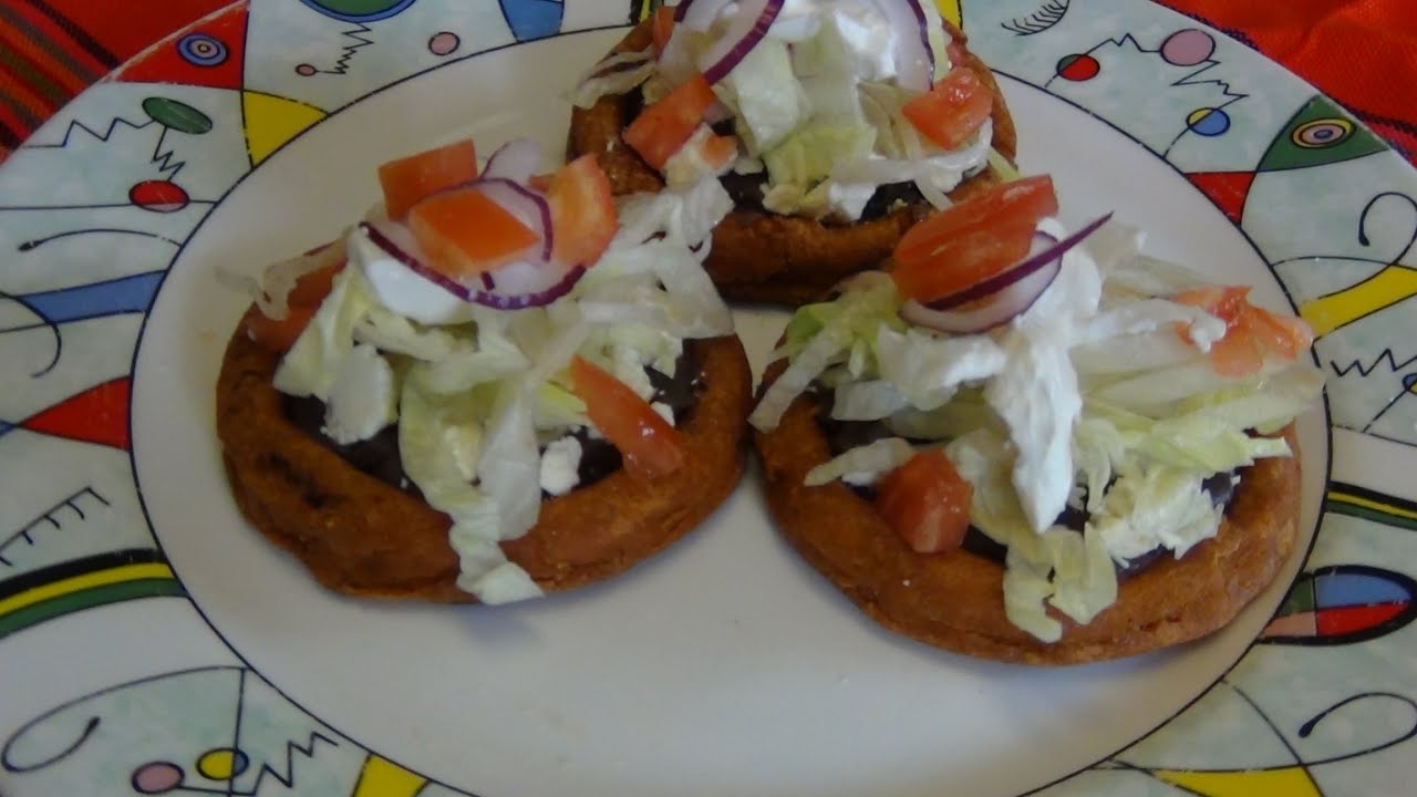 Sopes estilo Guerrero. - YouTube