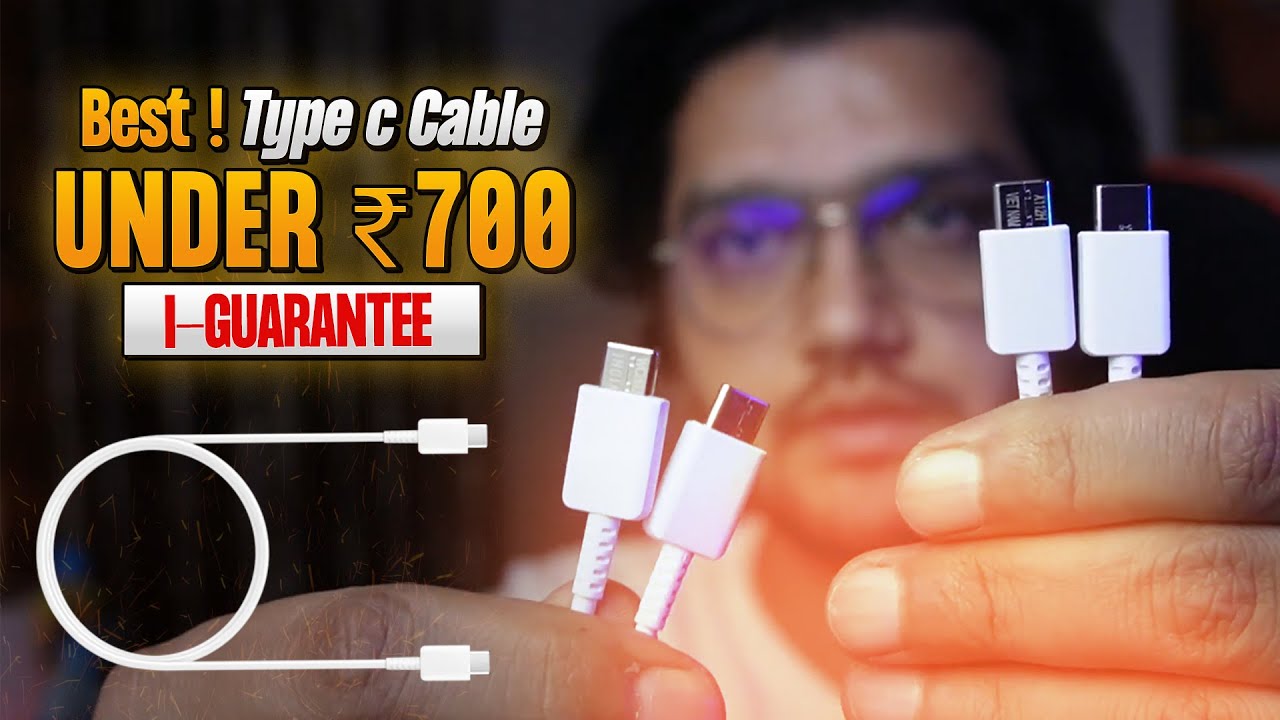 Best Type C Cable for Apple and Samsung 😮 Fast Charging | Data Transfer ...
