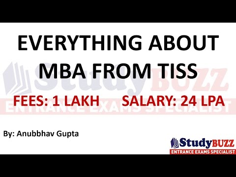 Everything about MBA from TISS | Fees: 1 Lakh, Salary: 24 Lakhs ...