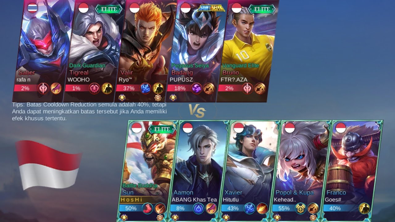 Mobile Legends: Sun Wukong Epic Comeback Party 5vs5 Gendong Epic Naik Mytical Glory - YouTube