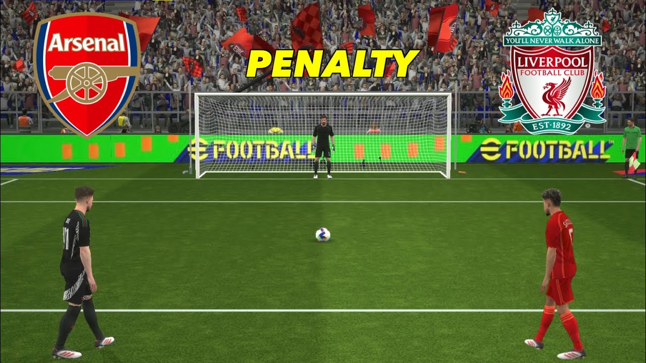 ARSENAL VS LIVERPOOL FULL FULL PENALTY SHOOT OUT | ARS VS LIV ...