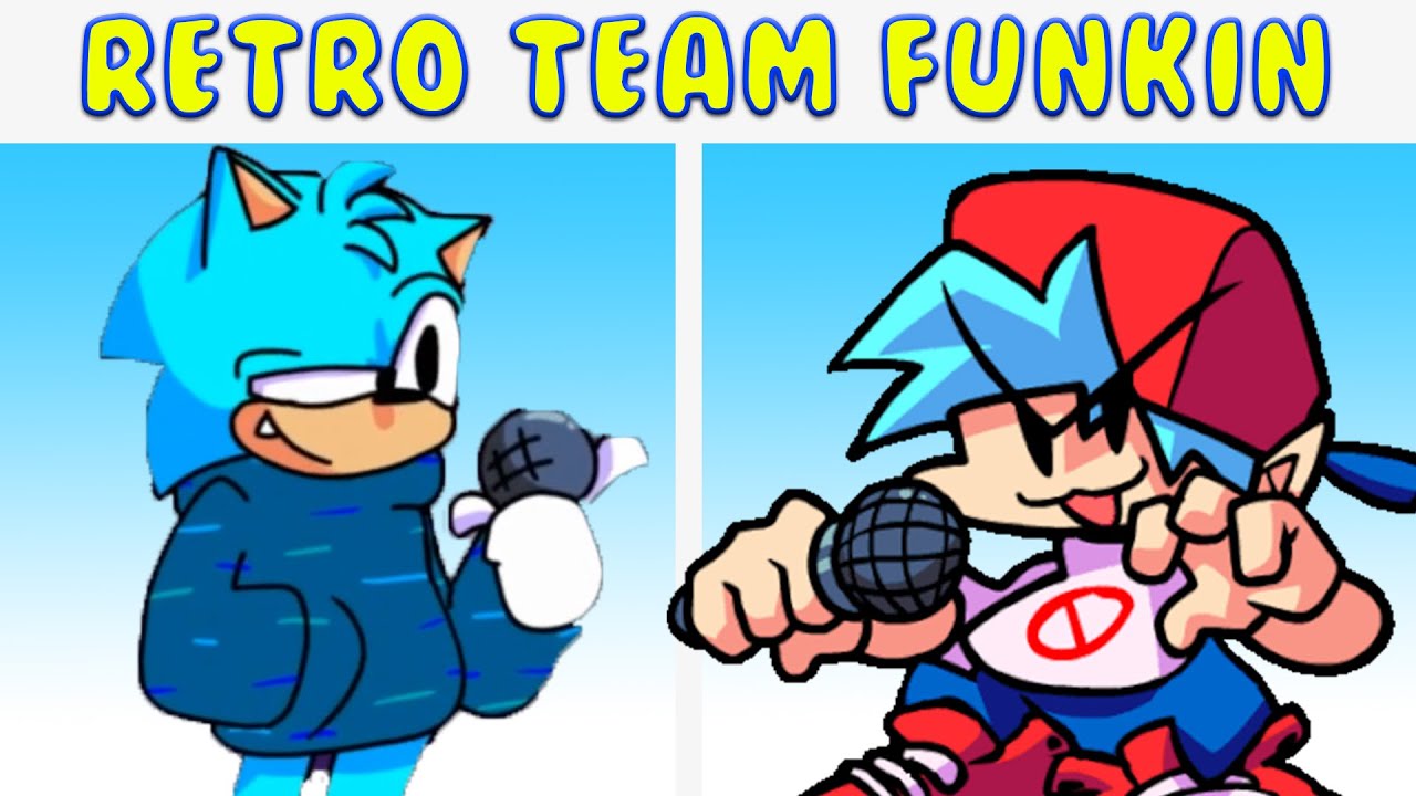 Friday Night Funkin' - Retro Team Funkin [FNF MOD/HARD] - YouTube