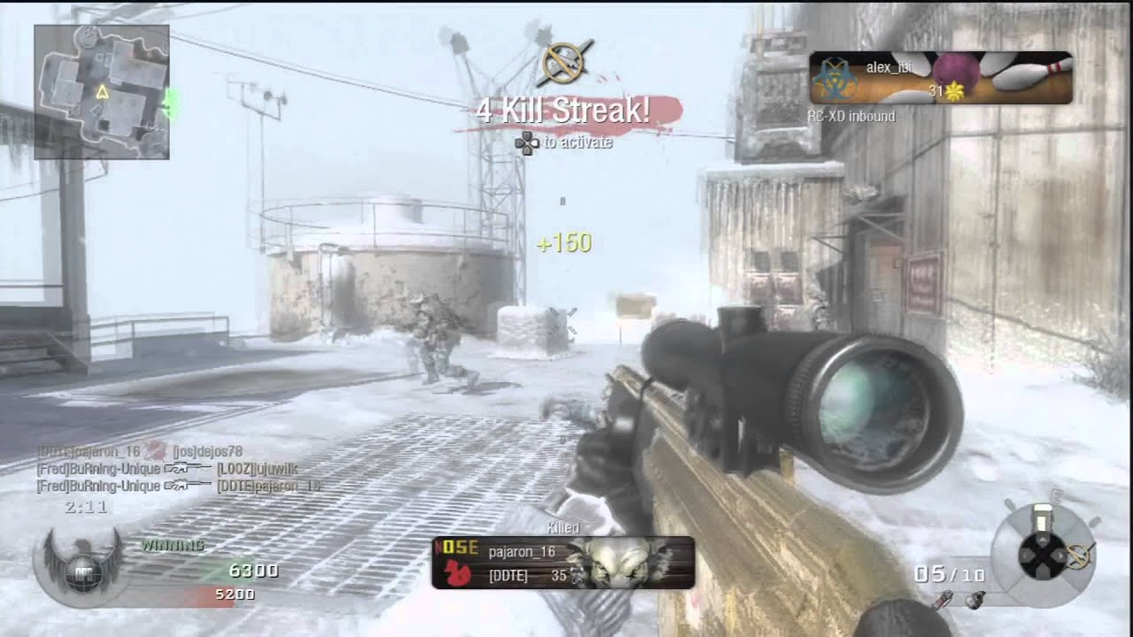 Call of Duty: Black Ops quad feed. - YouTube