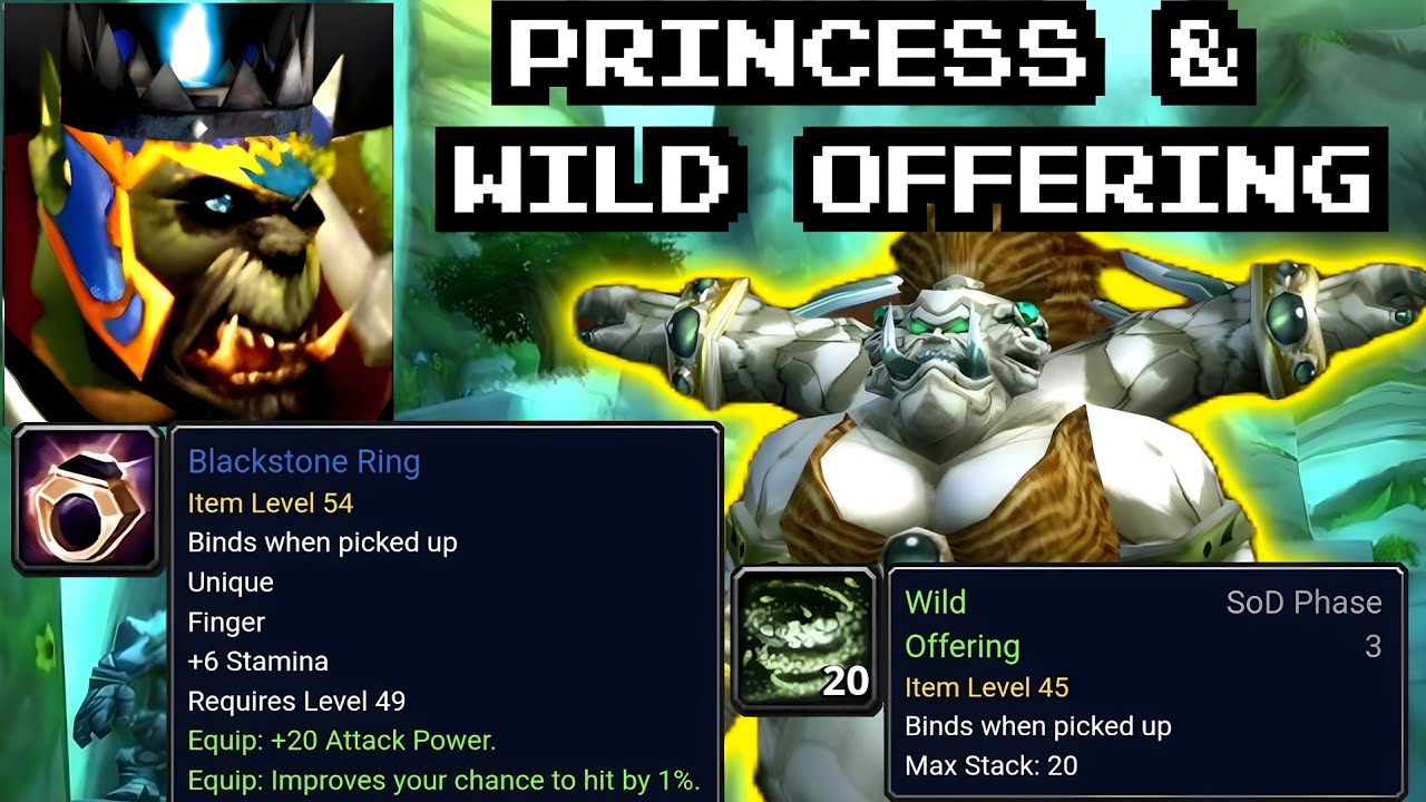 Mara Princess & Wild Offering Hunter Solo Guide | WoW Classic SoD P3 ...