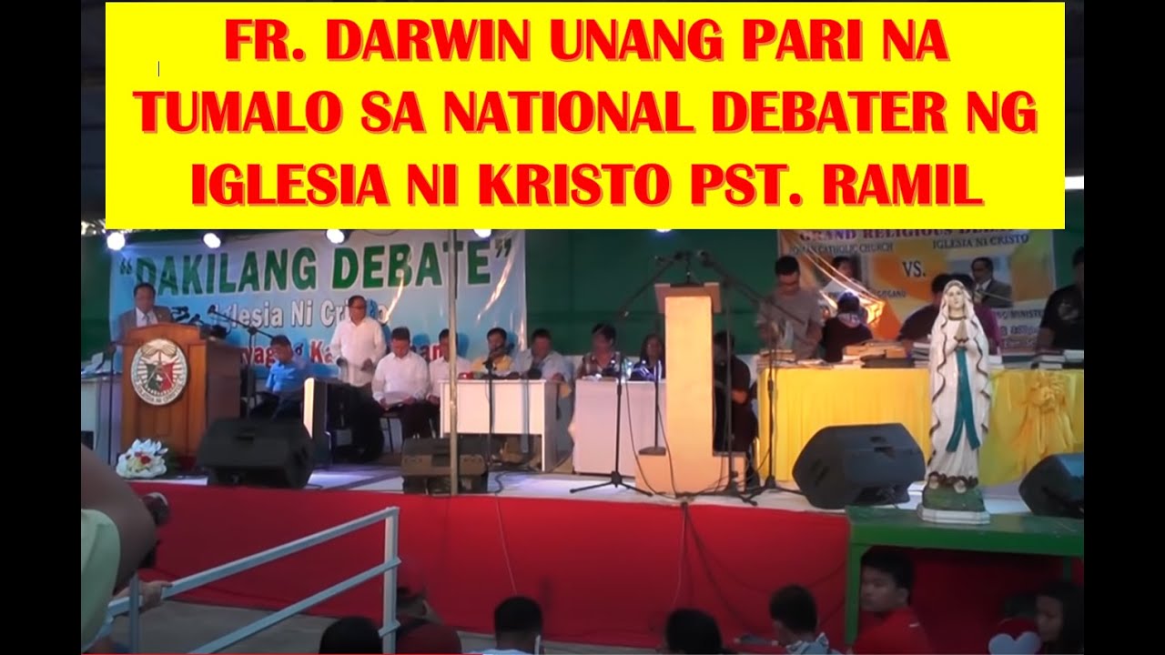 FR. DARWIN GITGANO VS PTR. RAMIL PARBA National Debater INC - YouTube