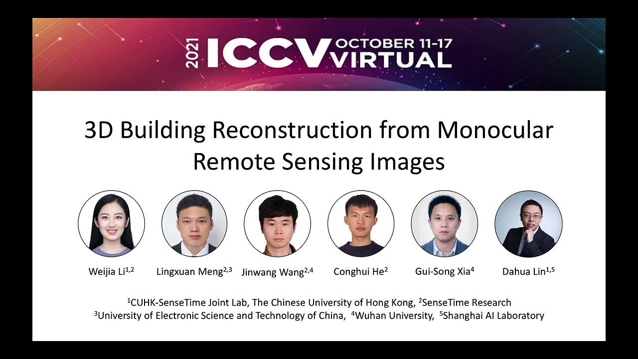 ICCV 2021: 3D Building Reconstruction from Monocular Remote Sensing ...