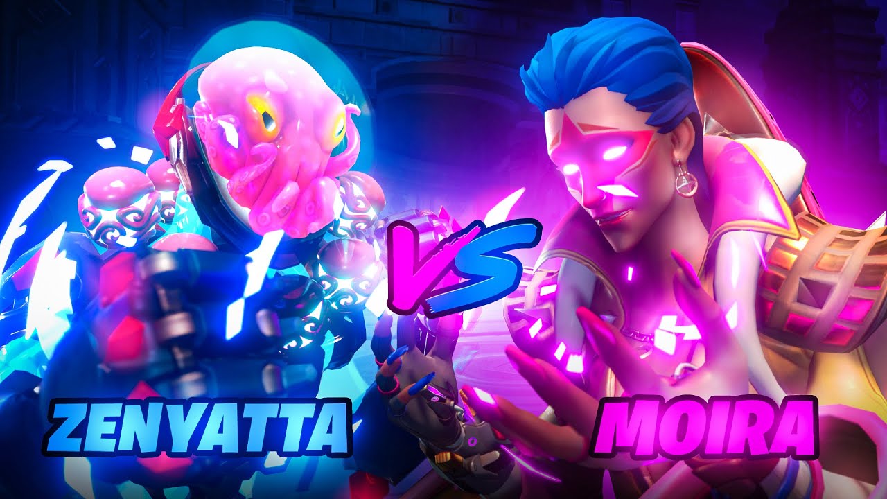 Best “DPS” Support to use with Ramattra | Zenyatta vs Moira | Overwatch ...