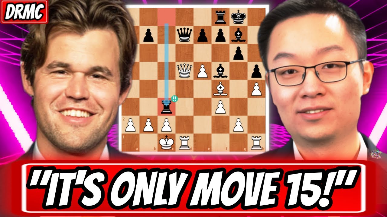 "Absolute Chaos!" || Wei Yi SHOCKS Magnus Carlsen w/ LEGENDARY Piece ...