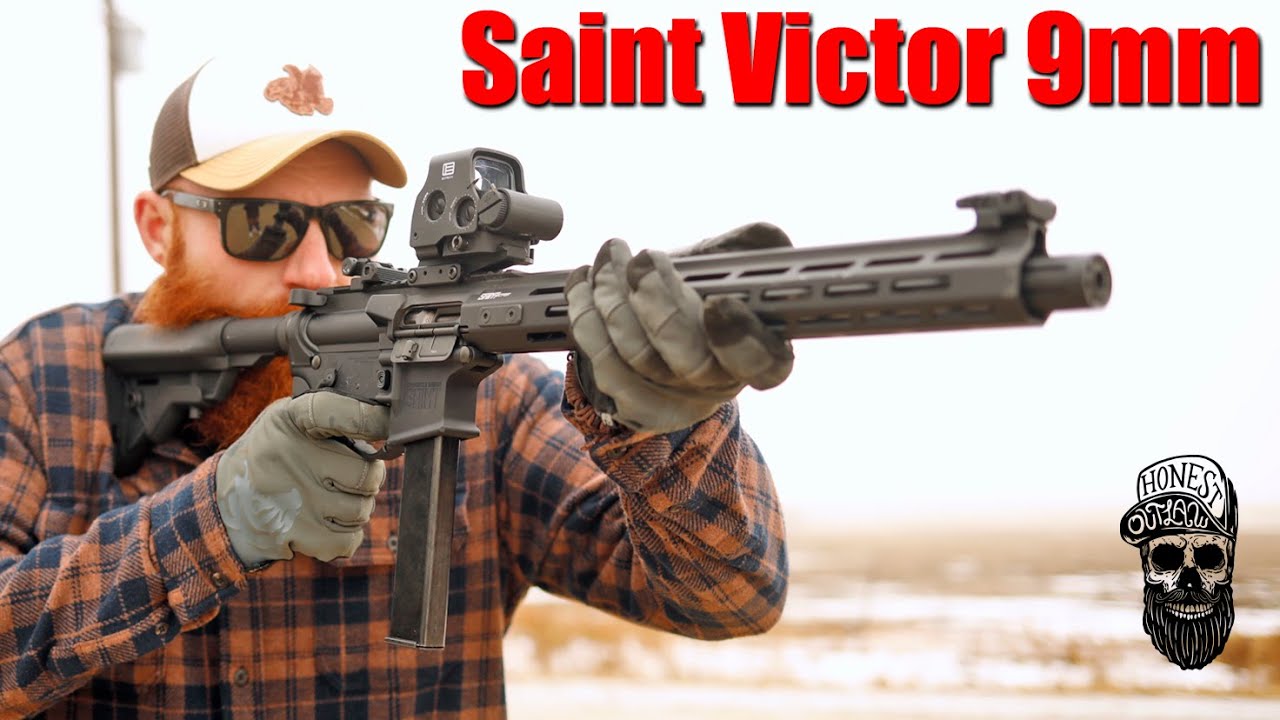 New Springfield Saint Victor 9mm PCC First Shots: Redemption? - YouTube