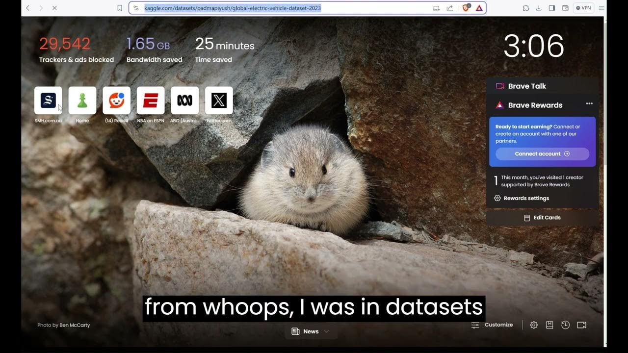 How to connect to a Kaggle dataset using Python - YouTube