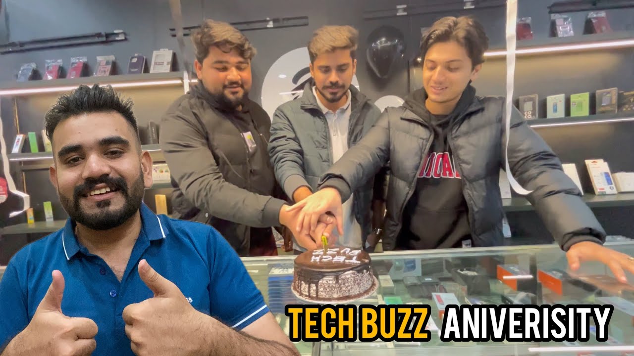 Tech buzz anniversary | Jam Mobile Treat Karhai | KhanSab vlogs - YouTube