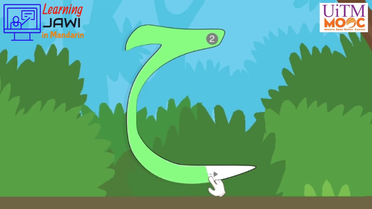 LEARN TO WRITE JAWI ALPHABET 1 - YouTube