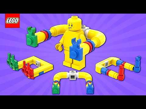 LEGO Poppy Playtime: 3 Ways to Build a GRAB PACK Minifigure! - YouTube