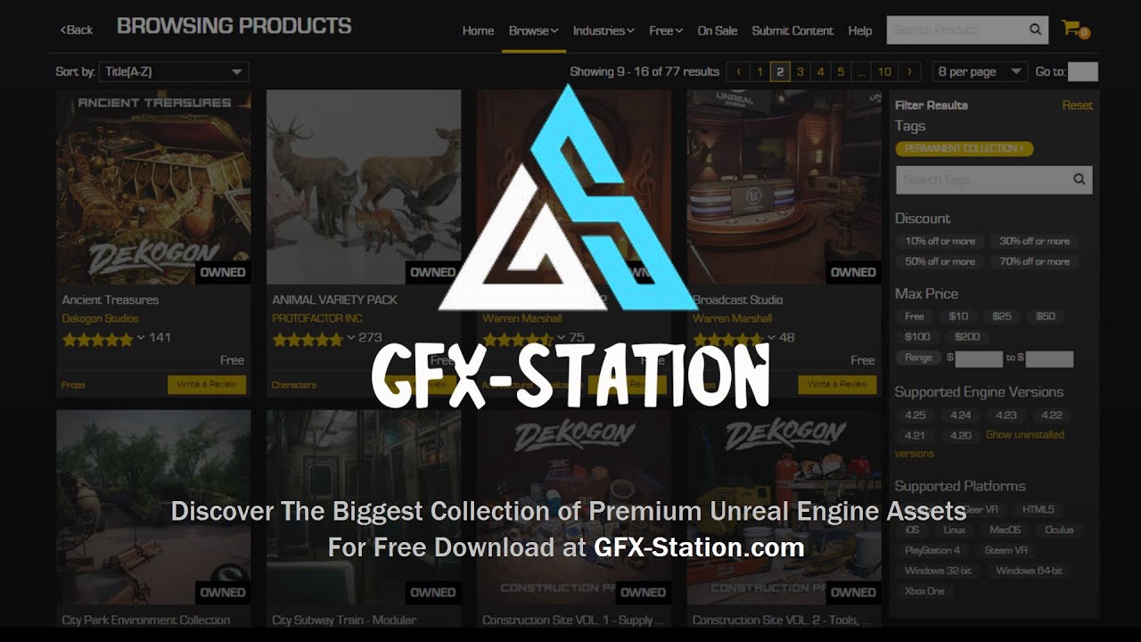 How to download from Website GFX-Station.com - YouTube