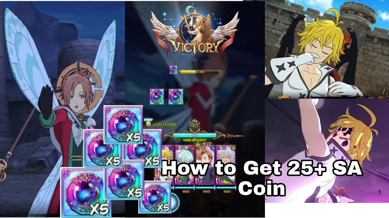 How to get 25+++ SA Coin in floor 1 | 7 Deadly Sins Grandcross - YouTube