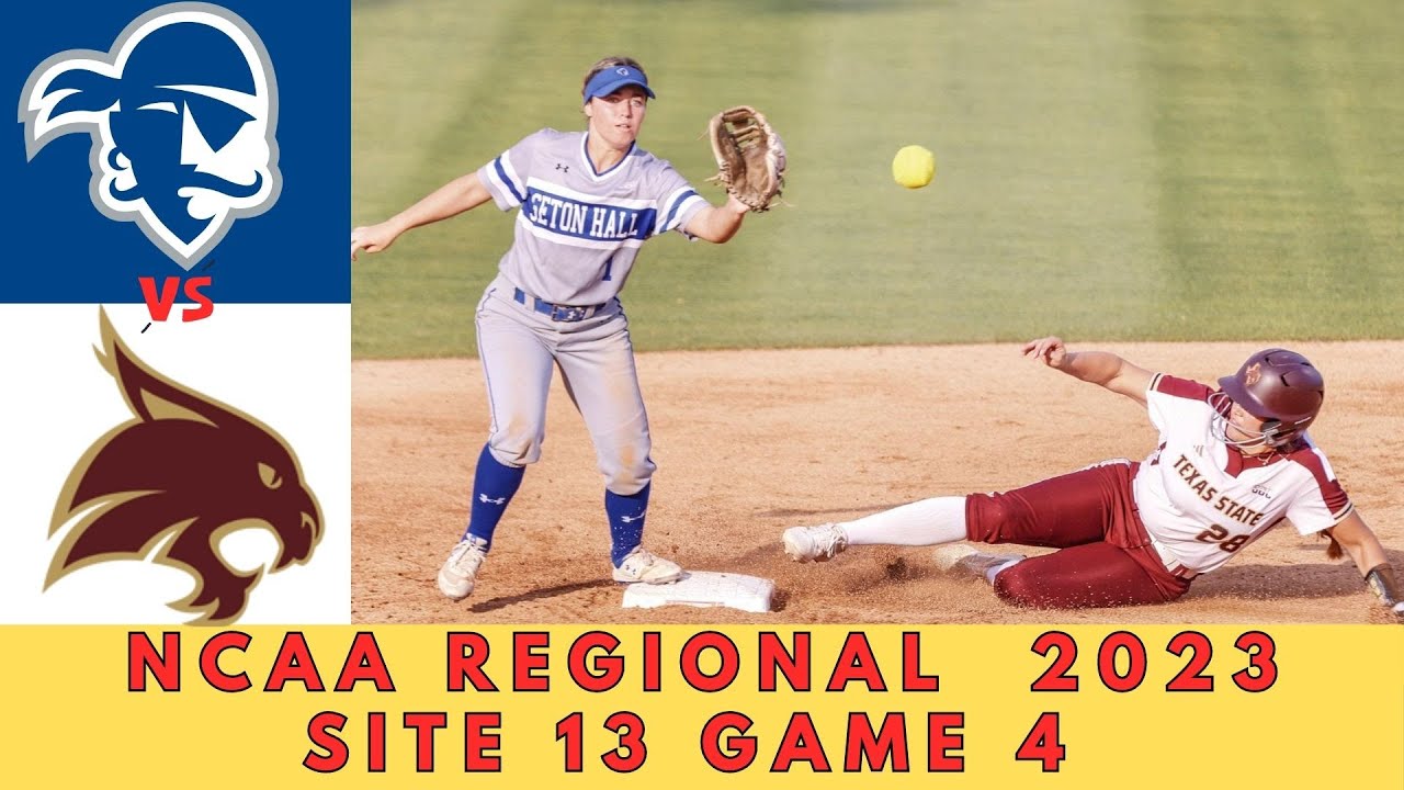 Seton Hall vs Texas State Softball Highlights, 2023 NCAA Regional Site ...