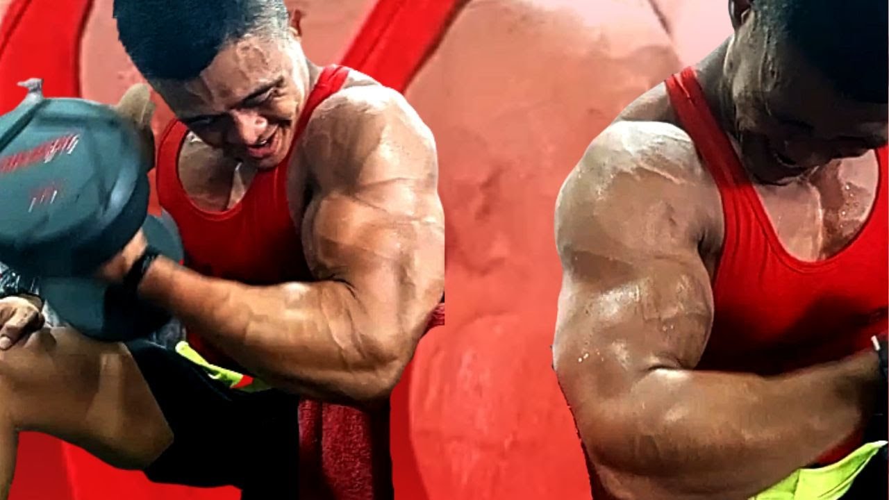 Membesarkan OTOT BICEP Dengan 1 DUMBBELL | Binaraga Roni ...