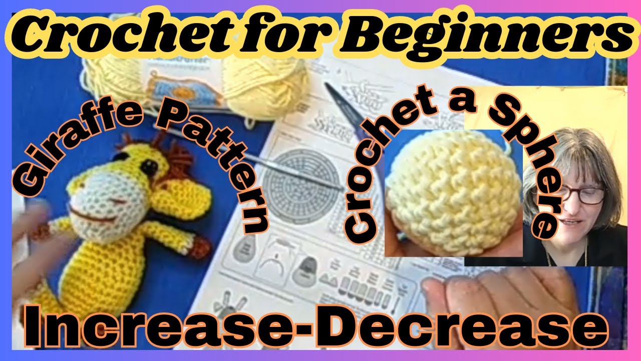 Crochet Tutorials for Beginners, increase and decrease a stitch, and ...