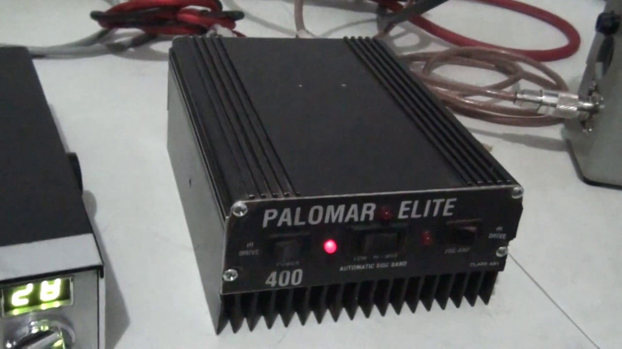 "Super" Palomar 400 Mobile Linear Amplifier - YouTube
