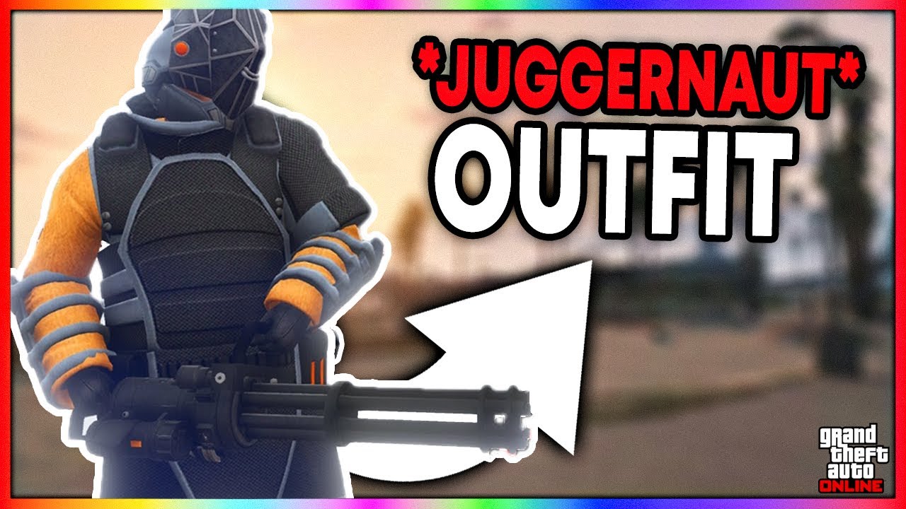 How to Get the Juggernaut Outfit in GTA 5 Online 1.70 - YouTube