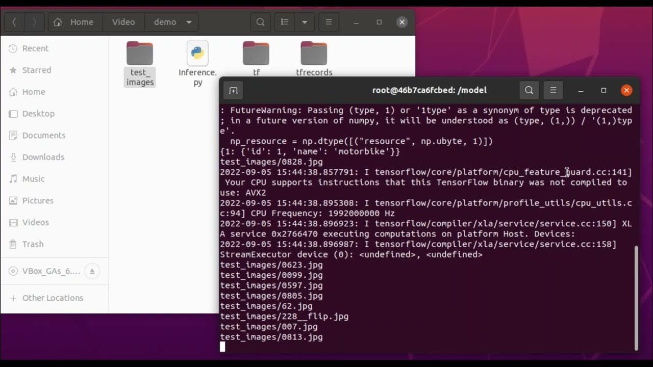 Motorbike detection script demo video - YouTube