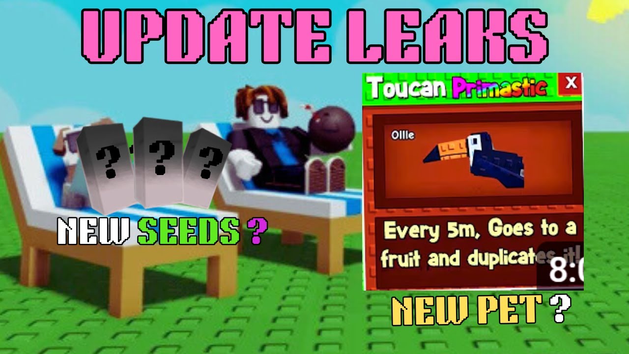 ALL SUMMER UPDATE LEAKS in GROW A GARDEN! ROBLOX - YouTube