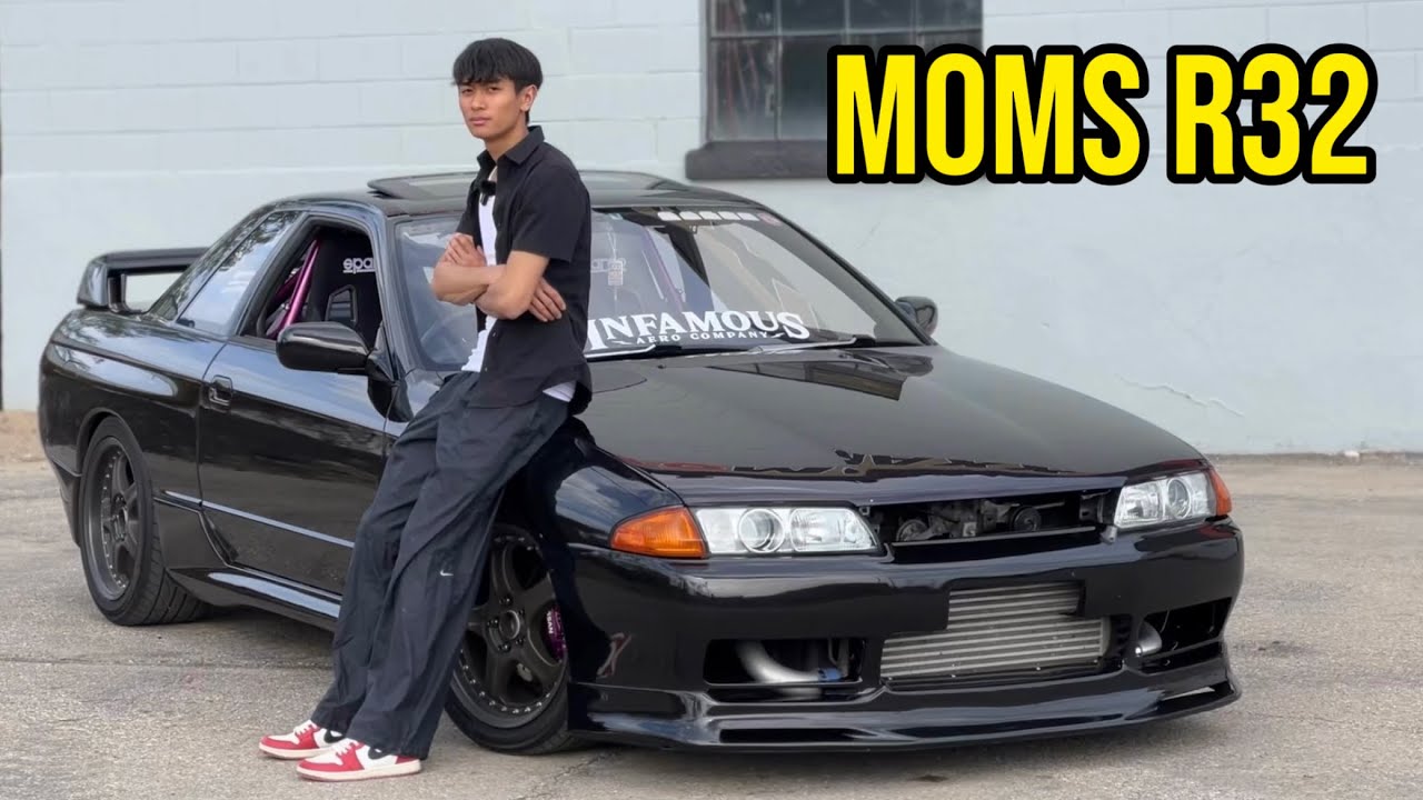 He Restored His Moms Nissan R32 Skyline Decades Later - YouTube